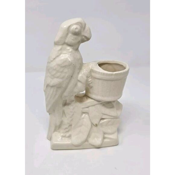 Mccoy | Accents | Vintage Nelson Mccoy Pottery Ceramic Nm Usa White ...